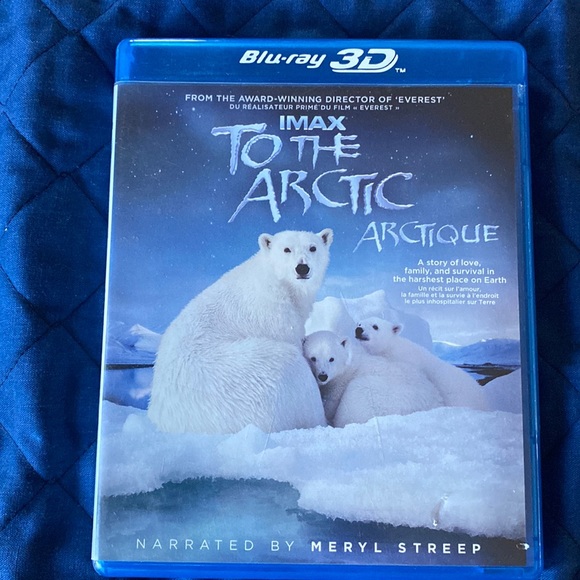IMAX | Other | Imax To The Arctic Bluray Dvd With Polar Bear Family ...